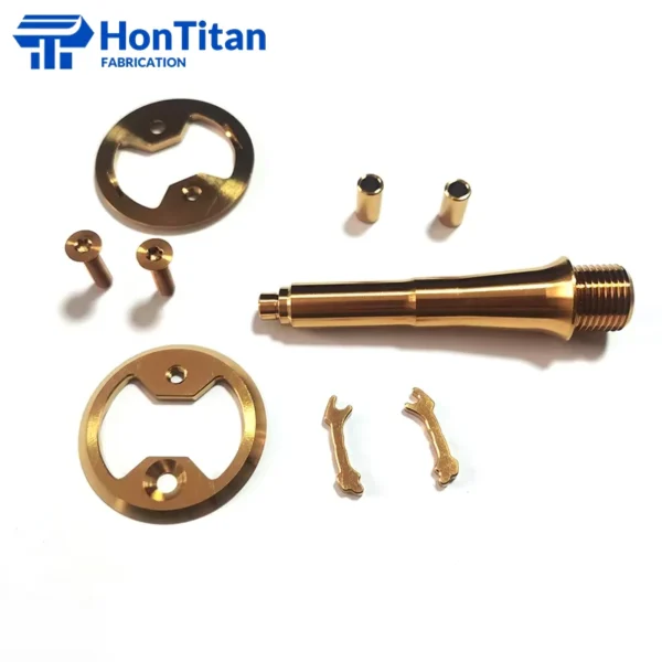 Gr5 Titanium Bicycle Pedal Axle Custom OEM Manufacturer - HonTitan