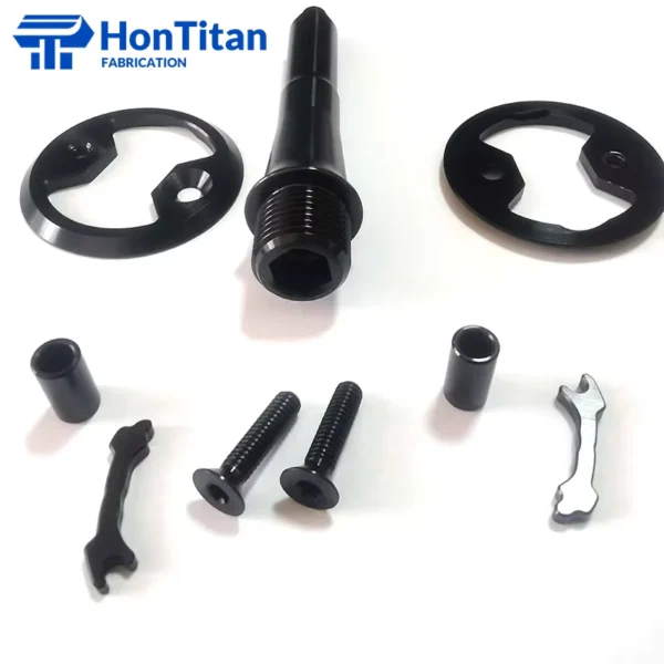 Gr5 Titanium Bicycle Pedal Axle Custom OEM Manufacturer - HonTitan